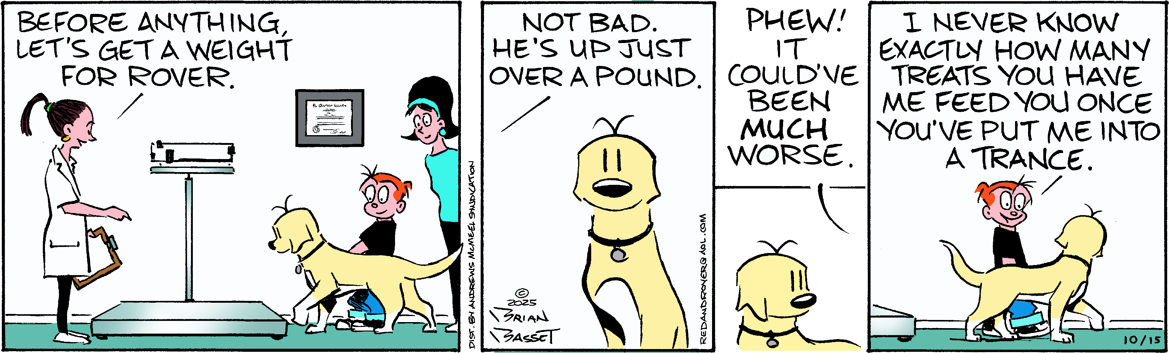 Red and Rover by Brian Basset