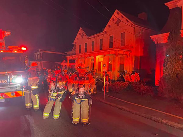 Four displaced after laundry room fire in Lynchburg