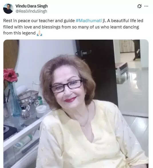 Akshay Kumar's 'guru' and veteran actress-dancer Madhumati passes away