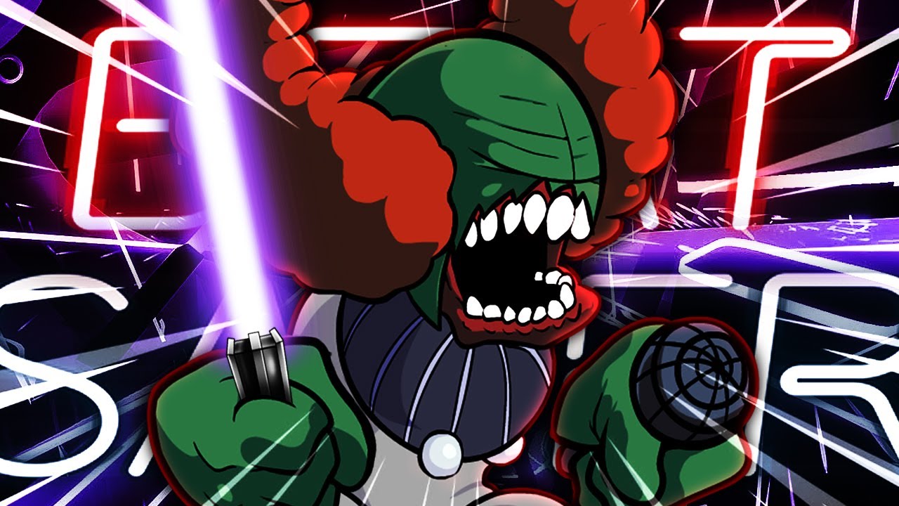Friday Night Funkin' Tricky mod on Beat Saber is no joke