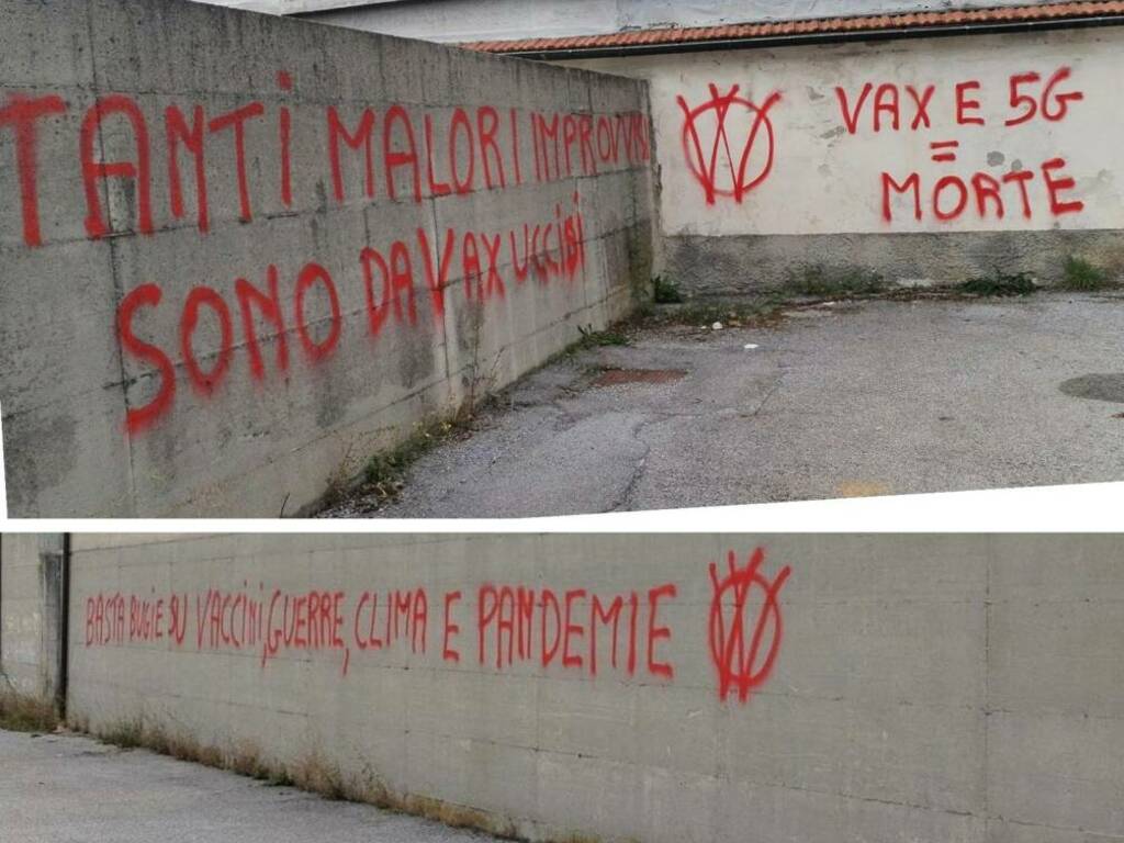 Carcare, il sindaco querela i no vax: dopo le scritte sui muri attacco ...