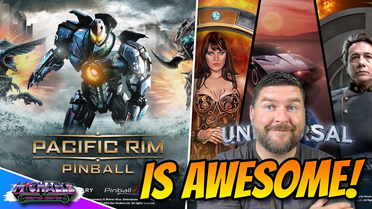 Pacific Rim & Universal TV Classics Pinball FX Gameplay