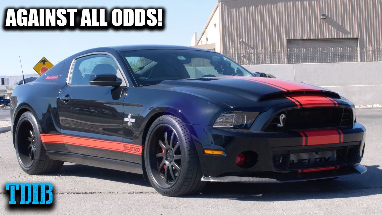 Flooded Shelby GT500 Super Snake Fully Restored