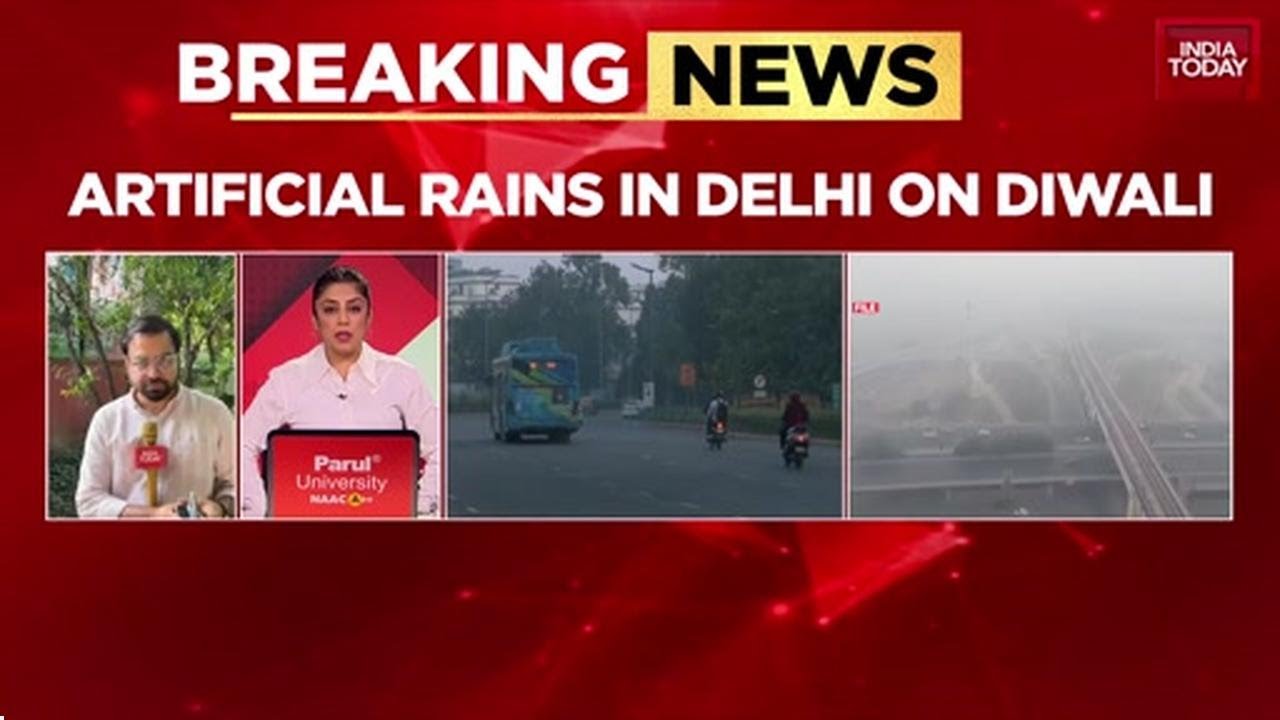 Delhi's Desperate Diwali: Artificial Rain To Fight Killer Smog?