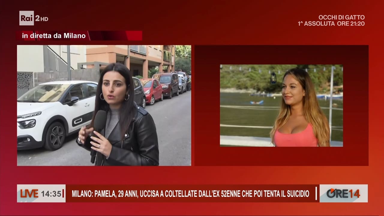 Milano, Pamela Genini uccisa a coltellate dall'ex - Ore 14 15/10/2025
