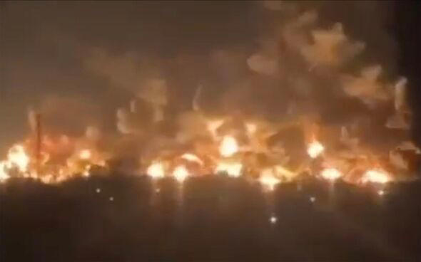 Ukraine destroys 16 Russian oil tanks in devastating drone strike on ...
