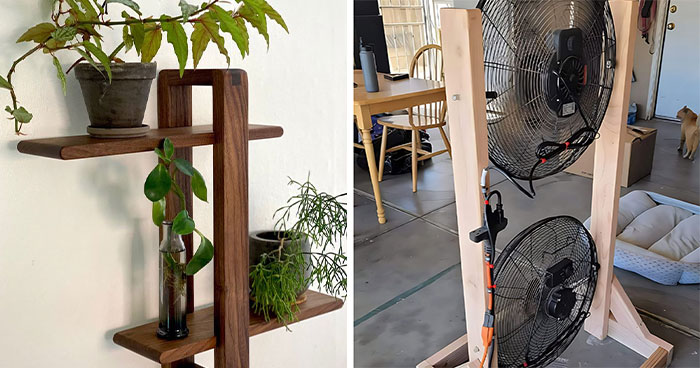 50 Woodworkers Shared The Cool Projects They Are Proud Of Online