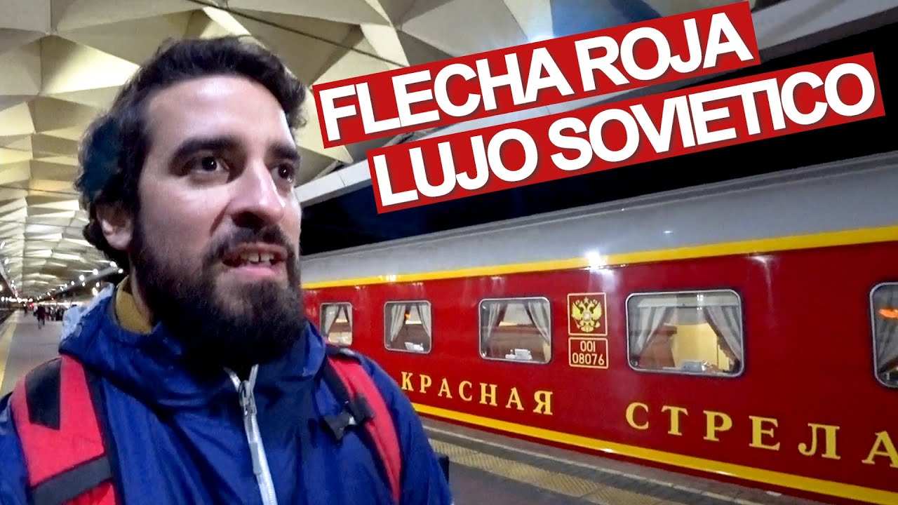 El tren soviético más lujoso de Rusia - Flecha Roja