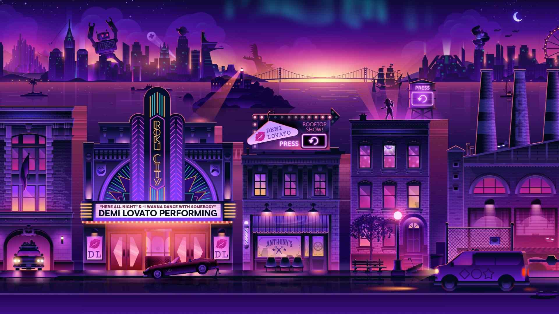 Step Inside Roku City and Watch Live Performances Come Alive