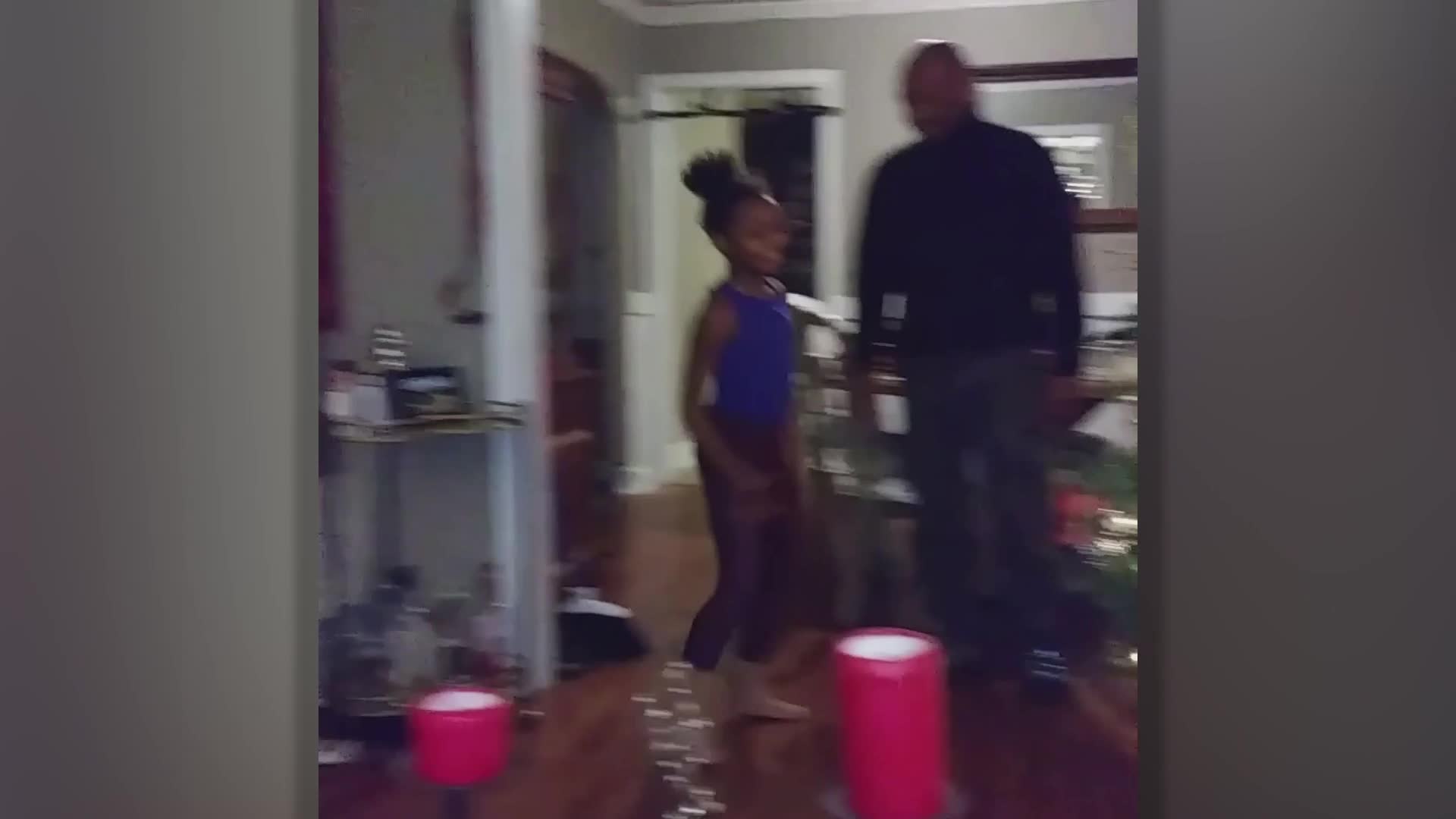 Boastful Dad Fails Epically Copying Daughters Ballet Move