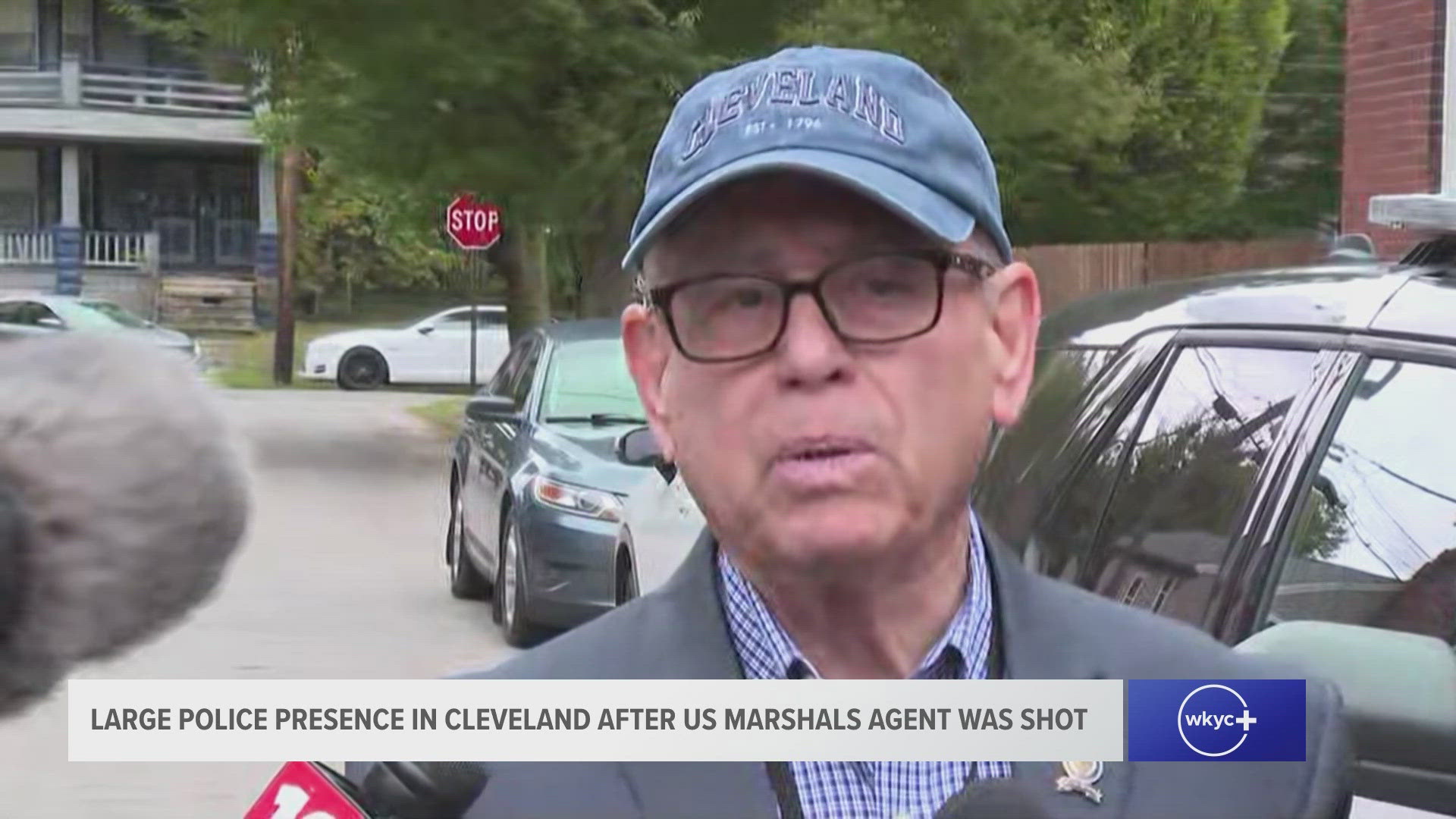 Cleveland City Councilman Michael Polensek speaks after a U.S. Marshals ...