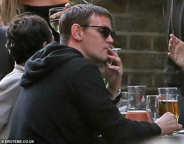 Matt Smith smokes a suspicious cigarette as he gets close to Liam ...