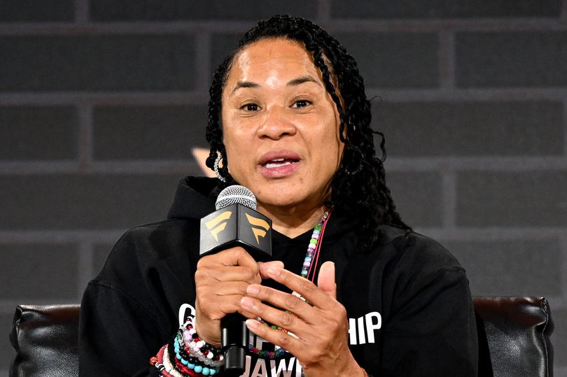 Dawn Staley makes feelings clear on Napheesa Collier's Cathy Engelbert ...
