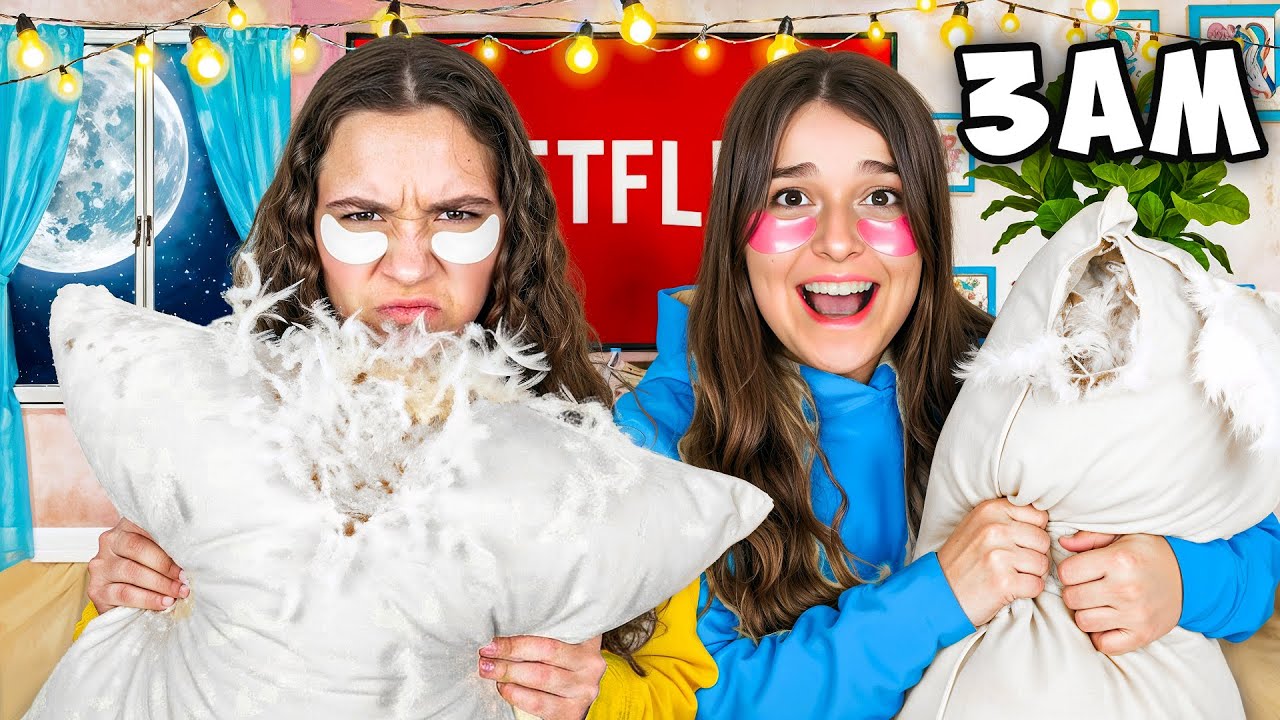 Sleepover gone wrong - I fought my sister!