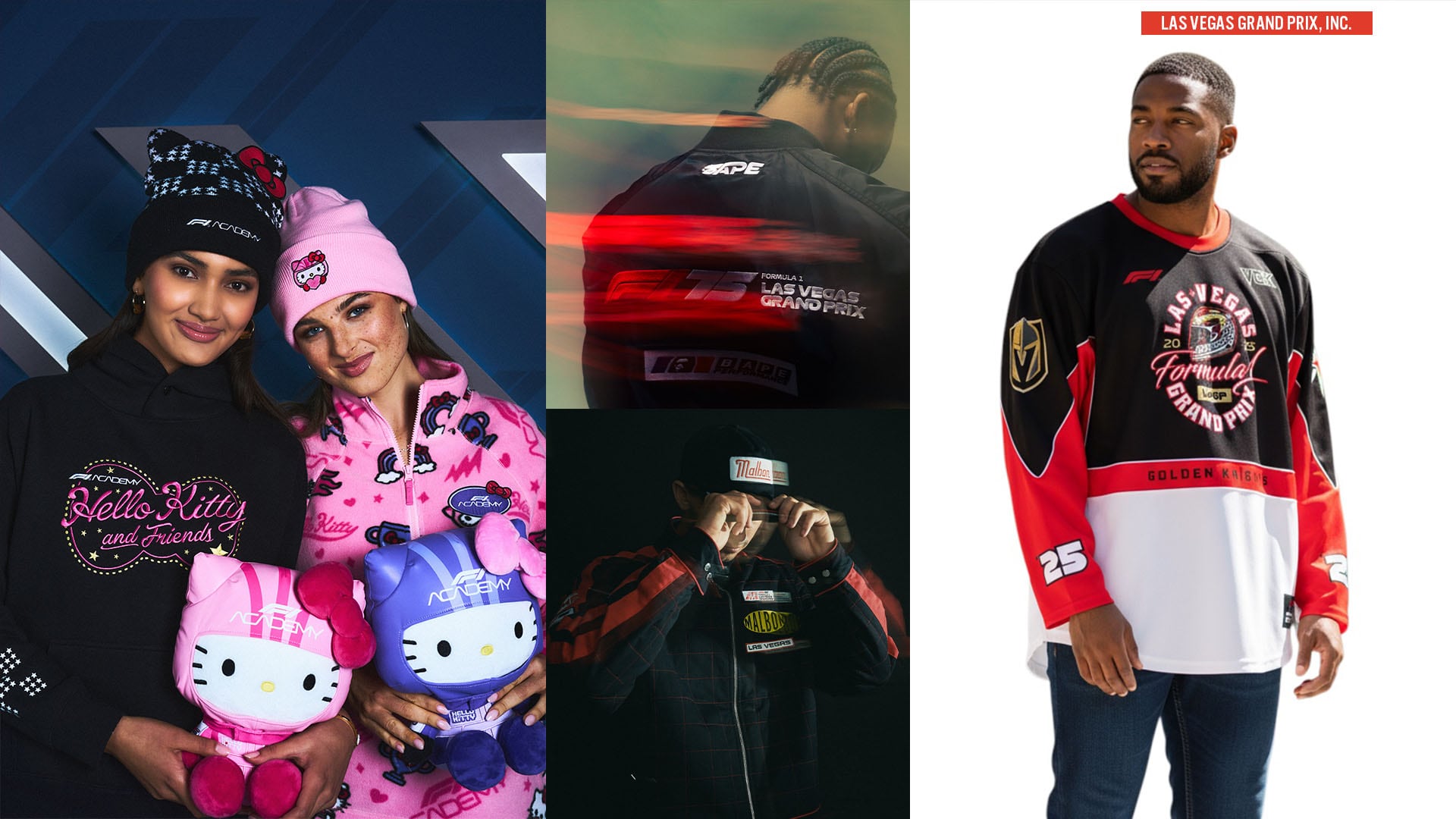 F1 unveils special merchandise collections for 2025 Las Vegas Grand Prix