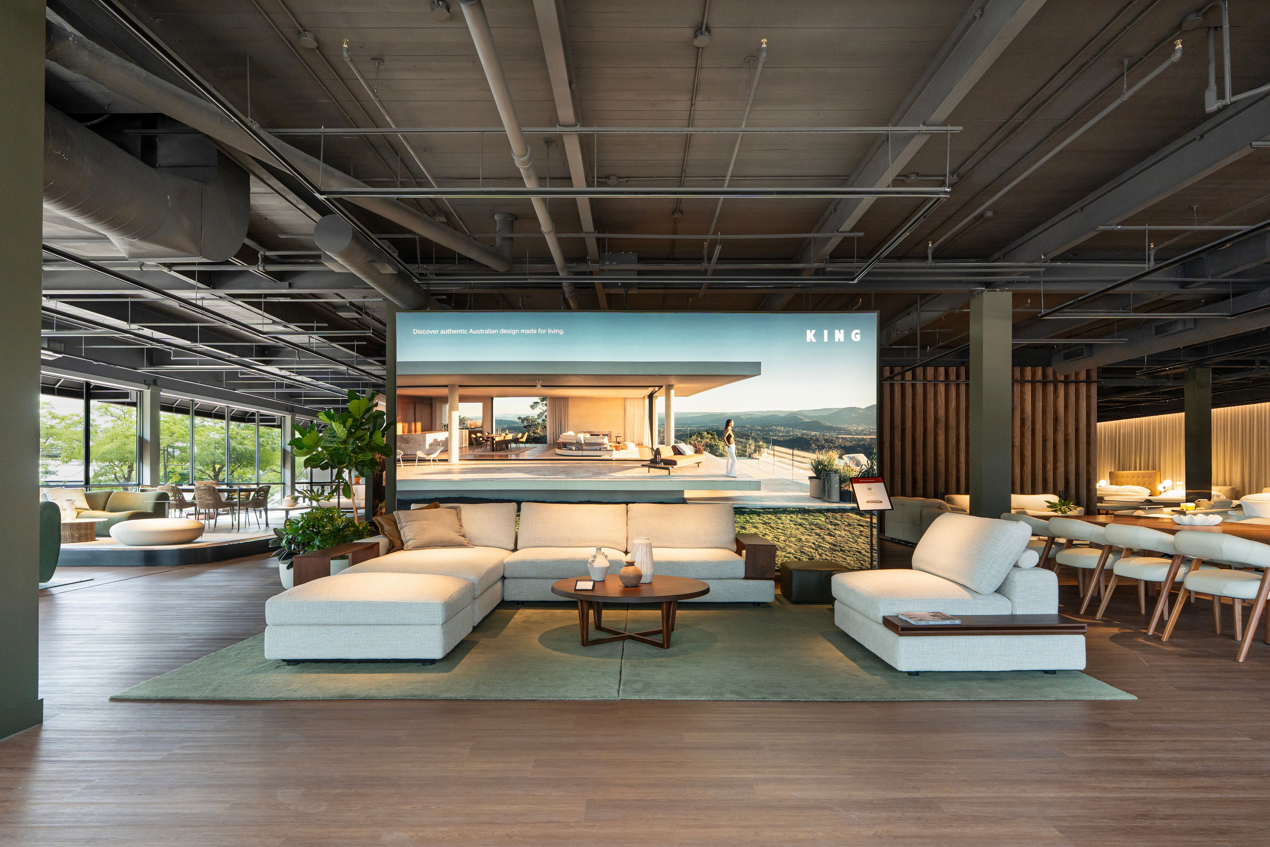 King Living just opened its new Toronto showroom. Here’s a look inside