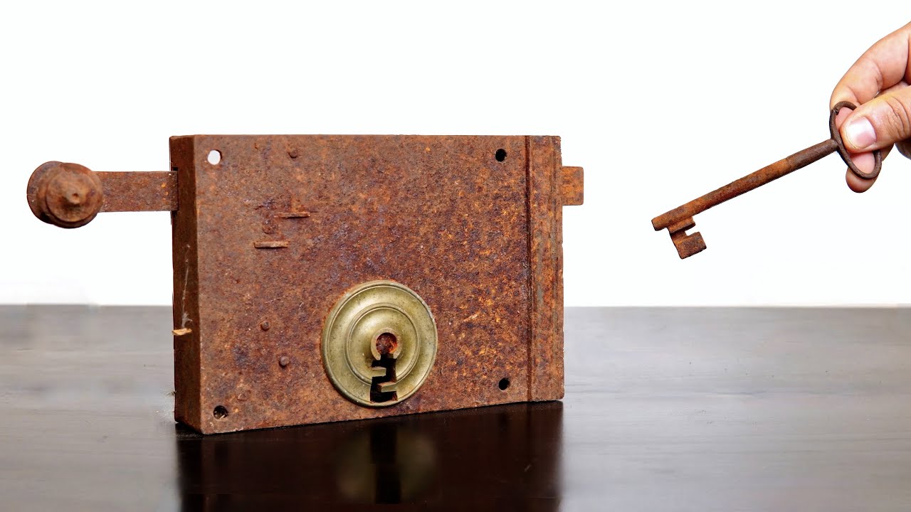 Rusty lock restoration
