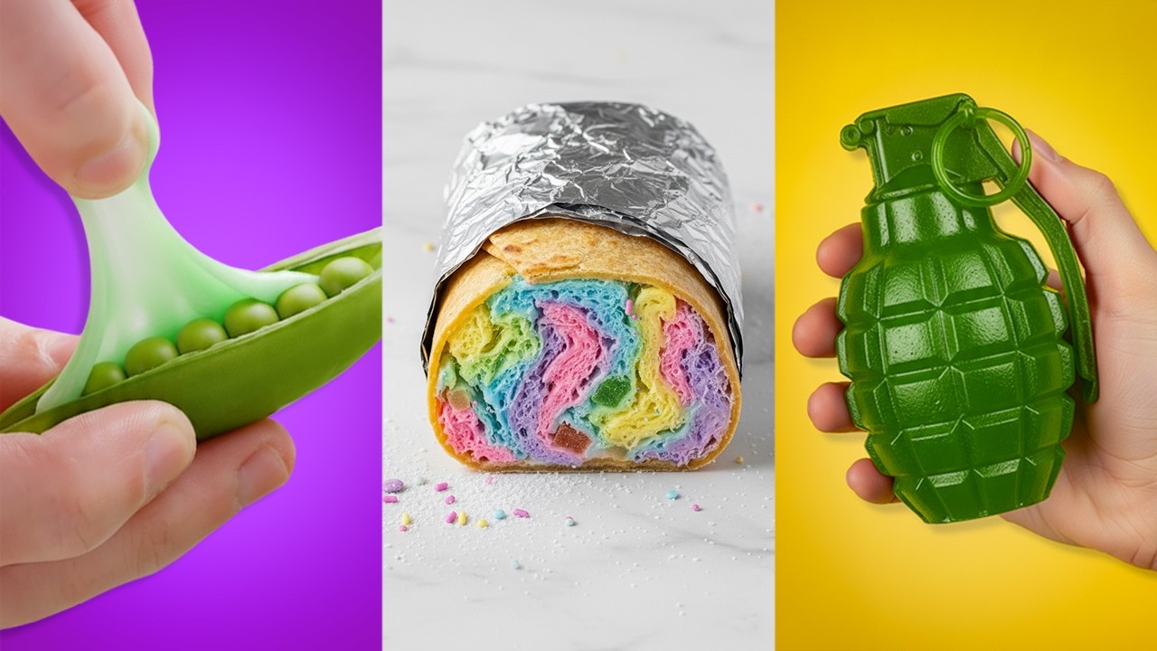 I tried eating a goldfish!🐟