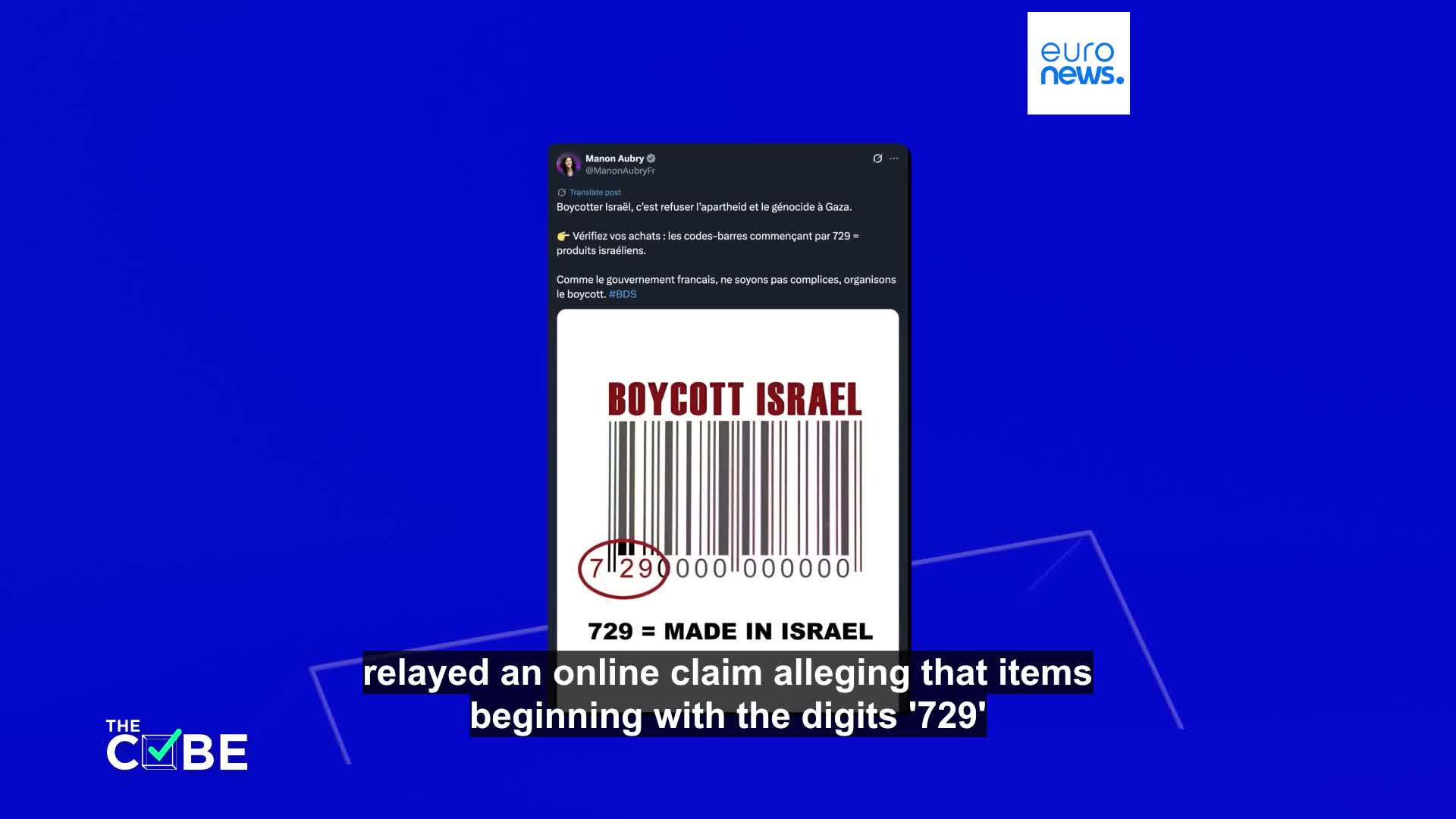 Are barcodes that begin with '729' products from Israel, as BDS ...