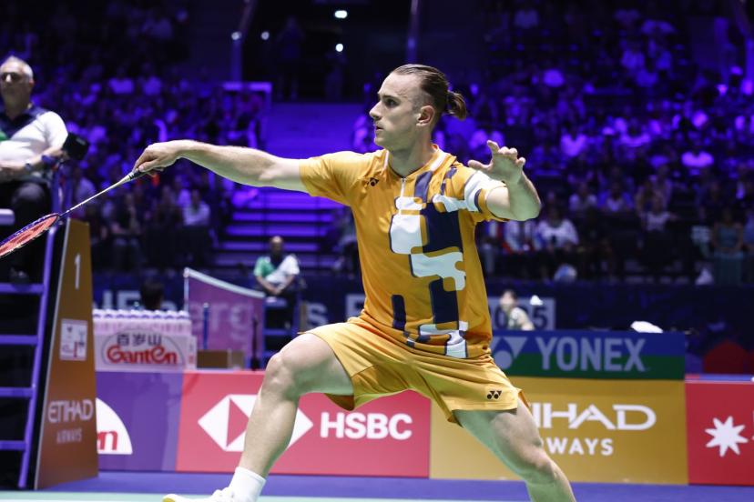 Alex Lanier soigne son entrée à l'Open du Danemark