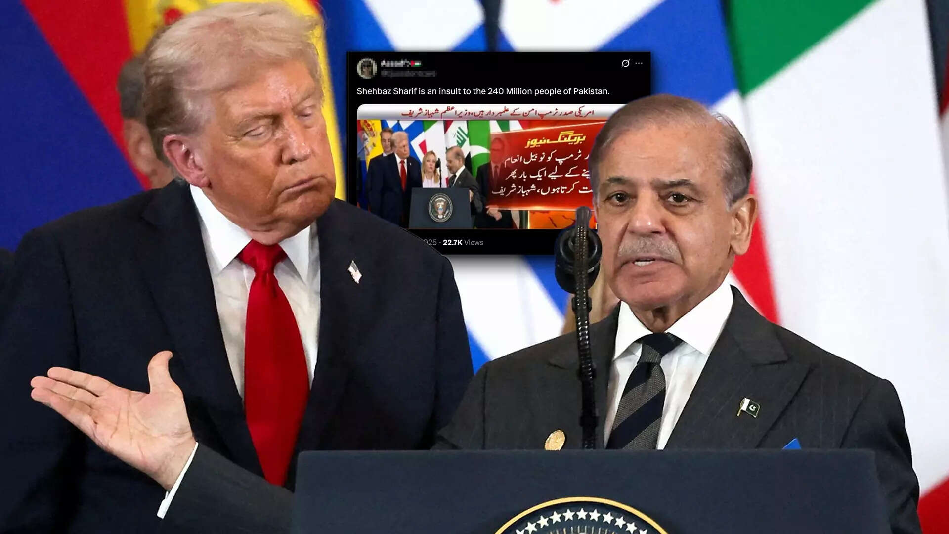 "Never seen so much cringe" Pak PM ’s Trump Praise Sparks Hilarious ...