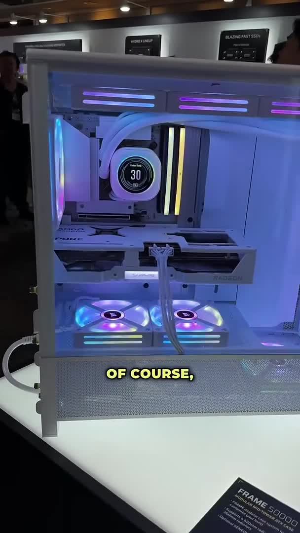 The Corsair Frame 5000D PC Case!