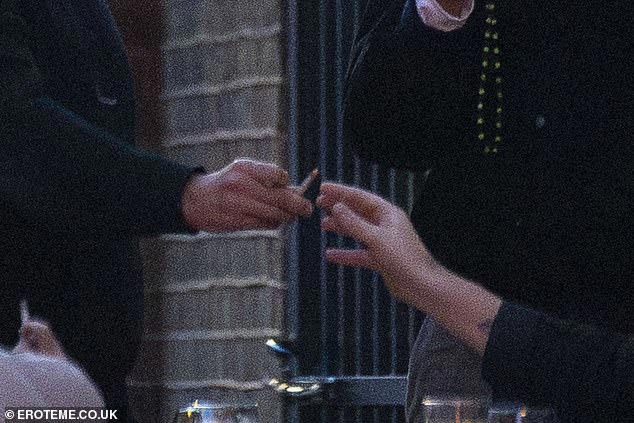 Matt Smith smokes a suspicious cigarette as he gets close to Liam ...