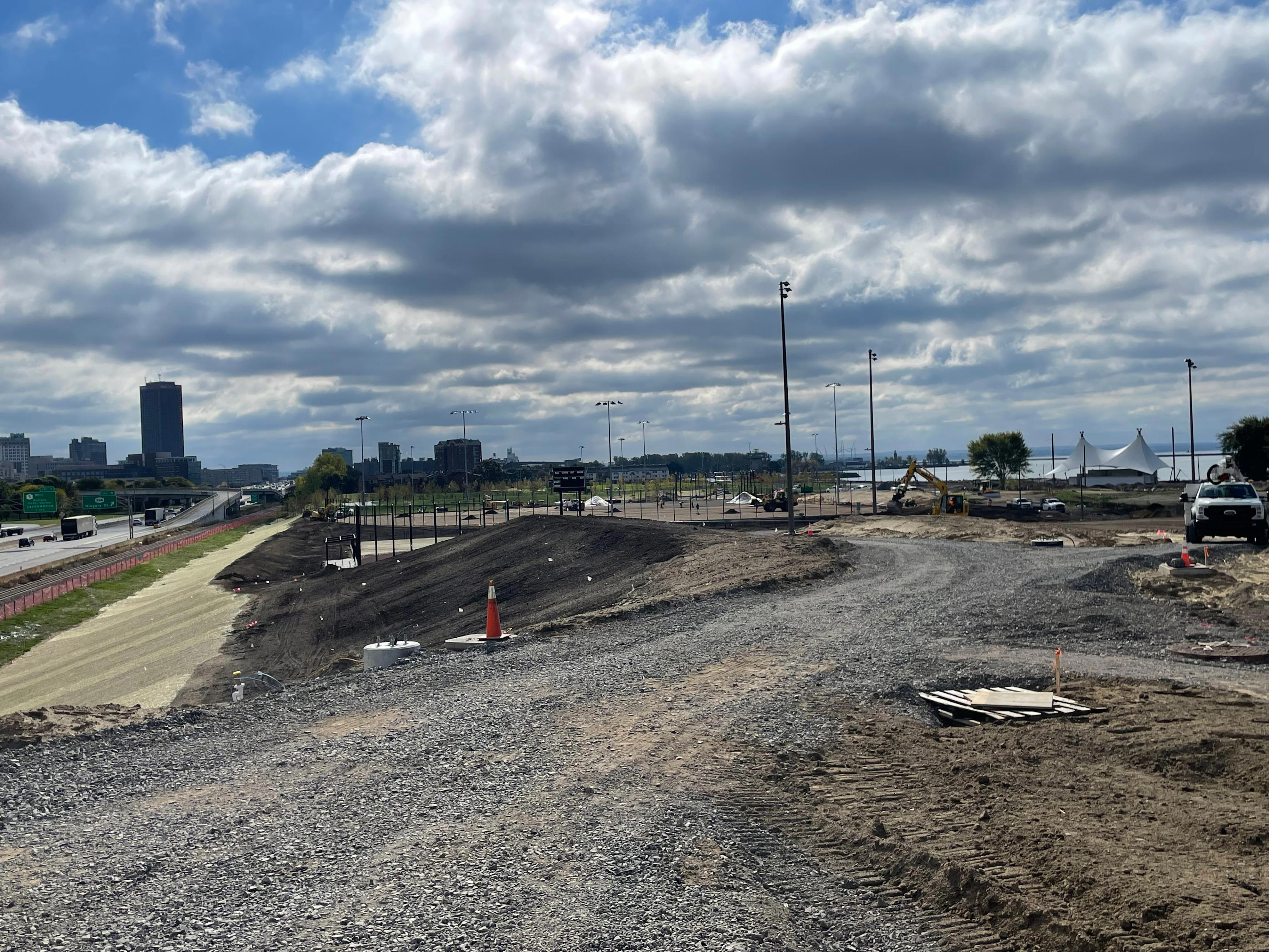 Phase I construction of Ralph Wilson Centennial Park 'nearly complete'