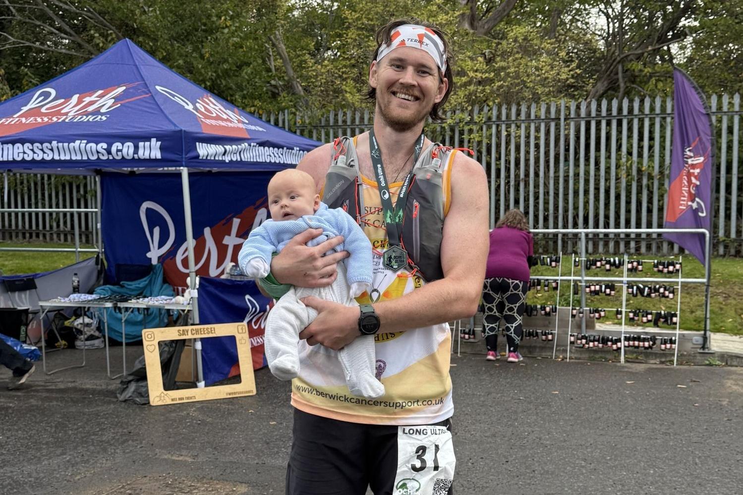 Stephen completes ultra marathon in aid of Berwick Cancer Cars which ...