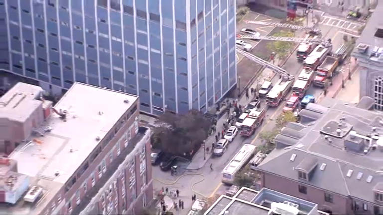 Smoke reported inside building on the Boston University Medical Campus