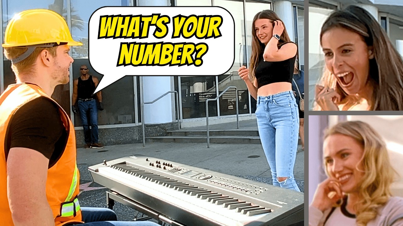 Construction worker on piano stuns everybody (best of all time)