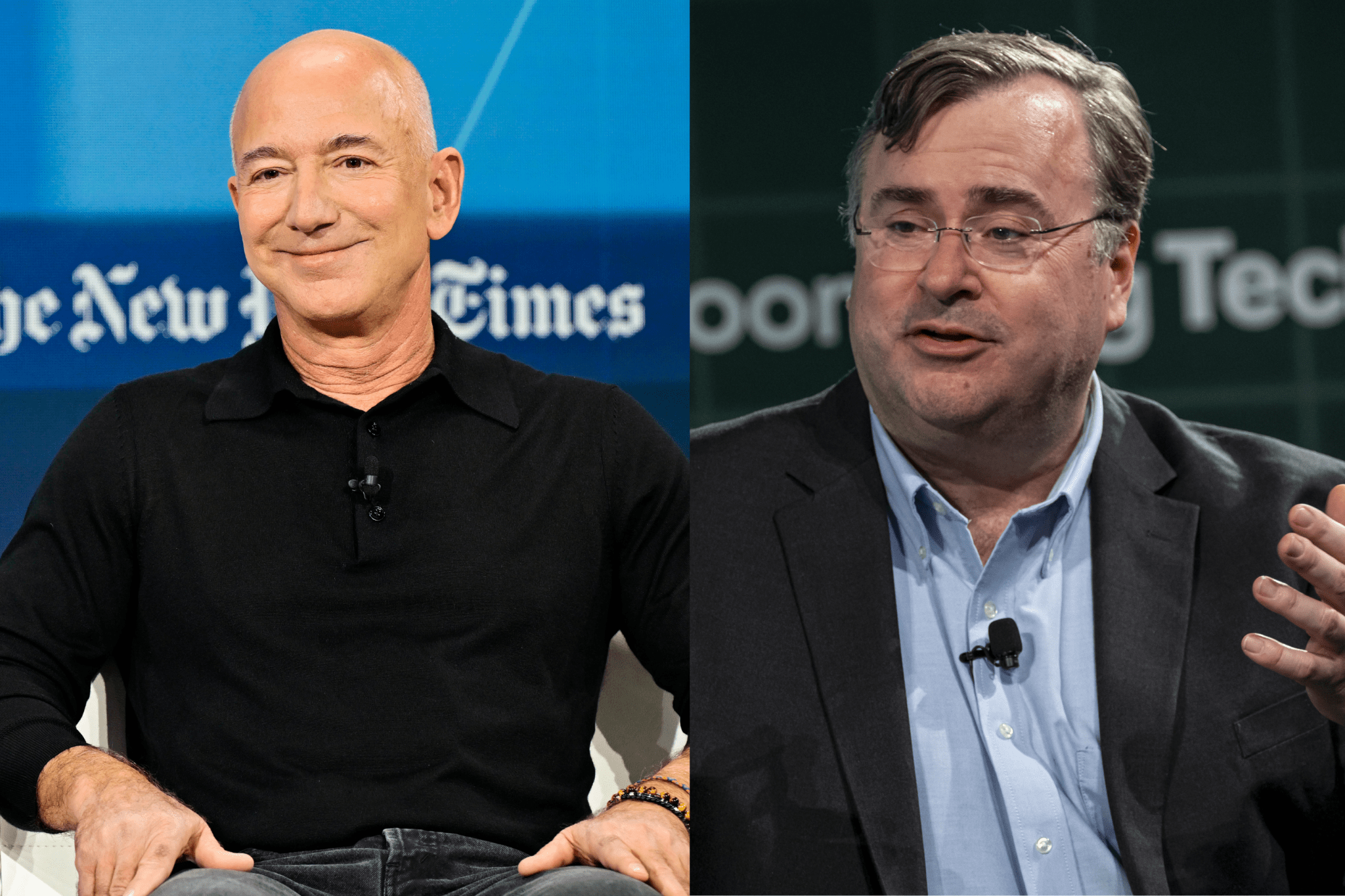 Billionaire bosses like Jeff Bezos and Reid Hoffman denounce work-life ...