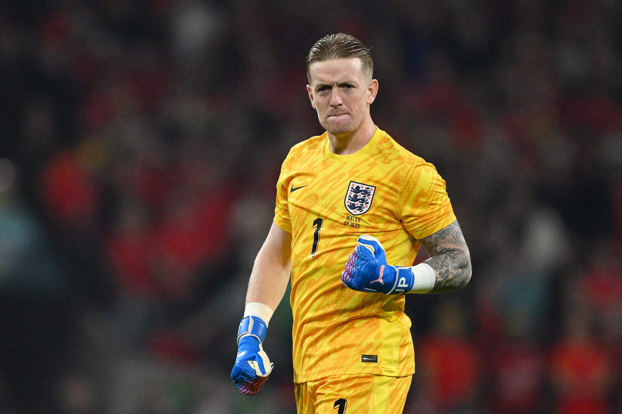 Jordan Pickford sets England record with nine consecutive clean sheets