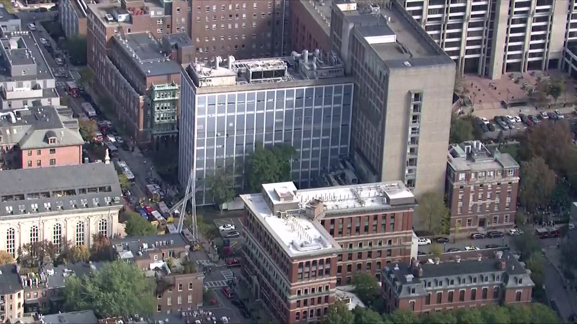 Smoke forces evacuation of Boston University Medical School building