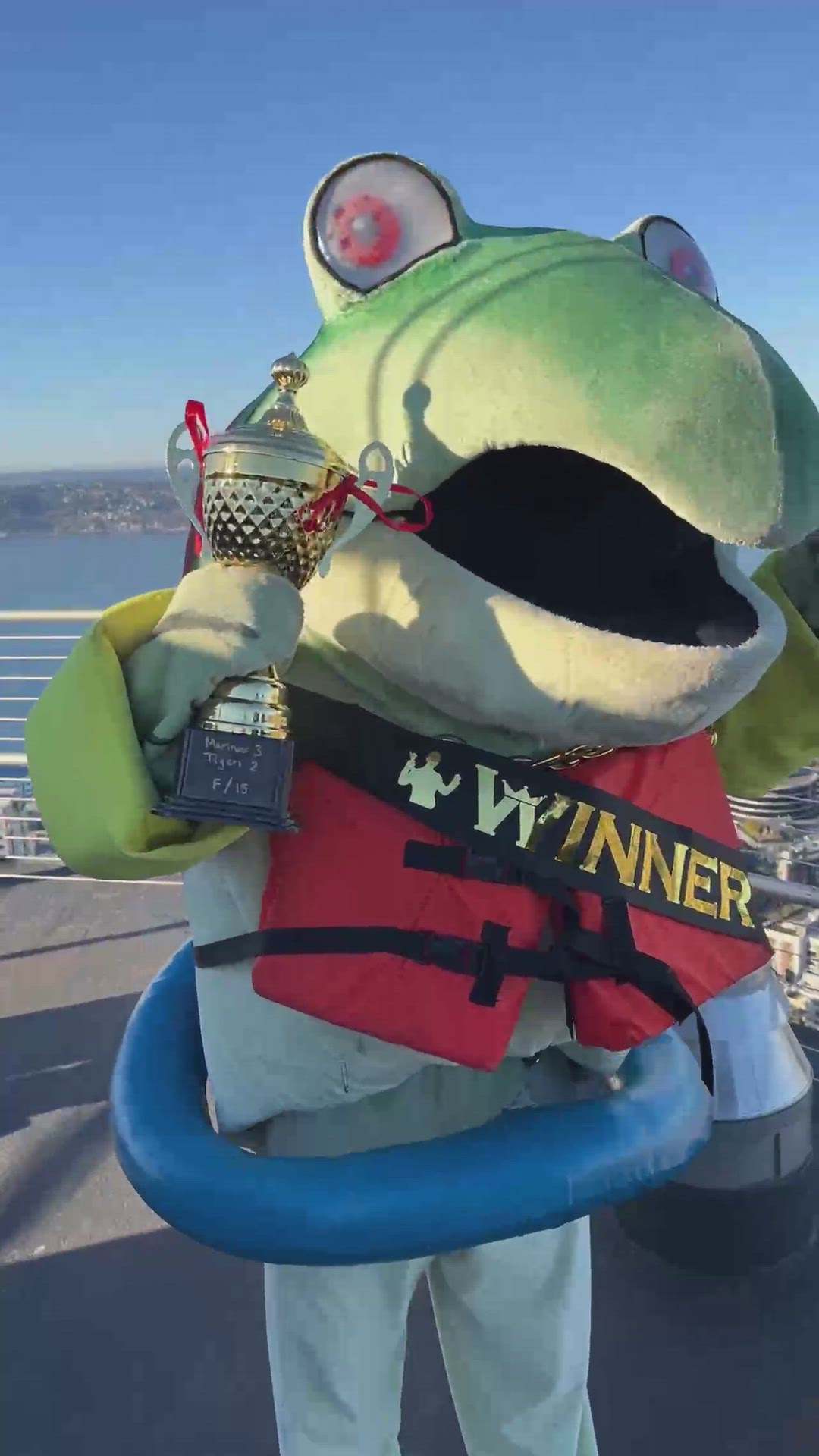 Humpy the Fish at the Space Needle