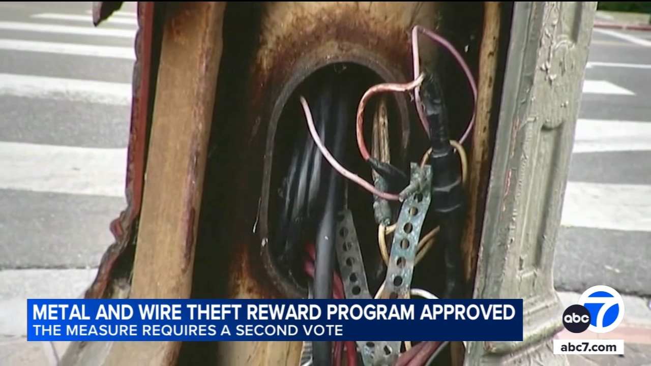 LA City Council advances reward program to combat metal and wire theft