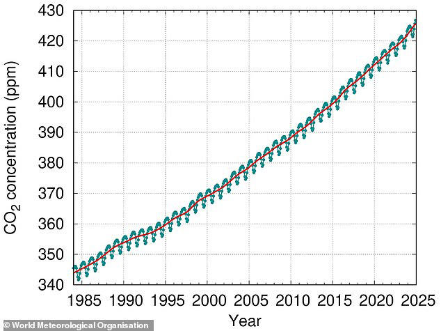 Carbon dioxide levels have hit a record HIGH - and they're 'turbo ...