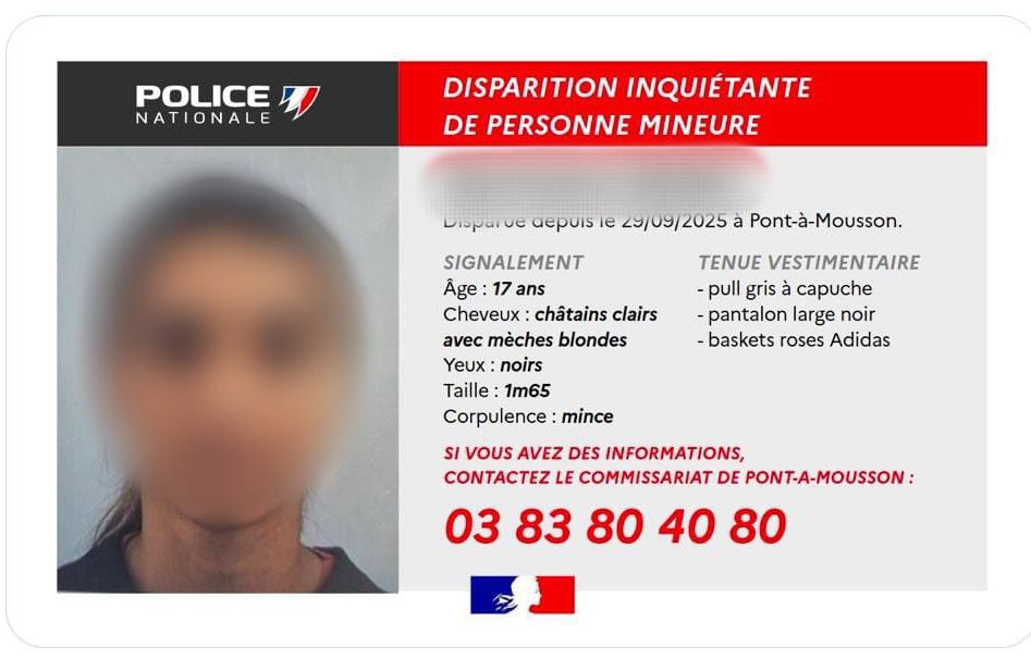 Nancy : Une ado, portée disparue depuis fin septembre, retrouvée saine ...