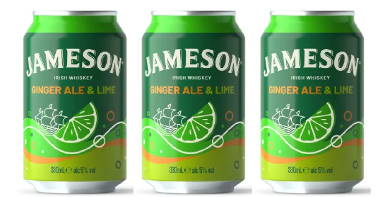 Pernod Ricard UK Launches Larger 330ml Jameson RTD Can