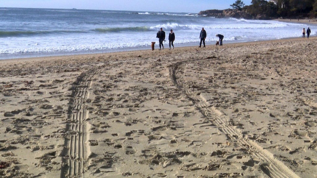 College students' joyride on Massachusetts beach ends when rising tide ...