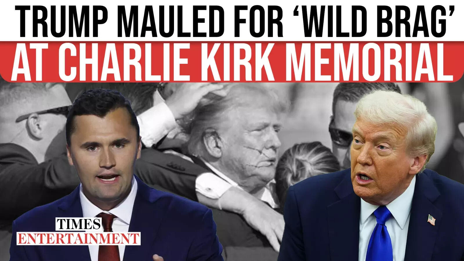Trump’s SHOCKING Remark About Dodging Bullets At Kirk Tribute Leaves ...