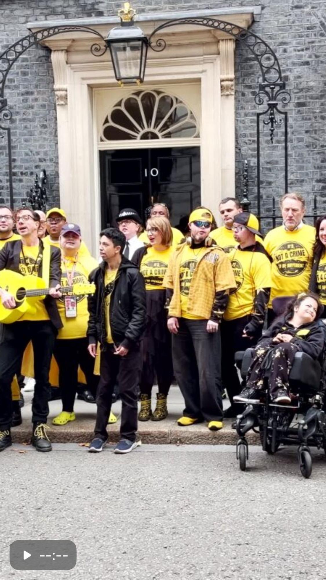 David Taylor MP celebrates Electric Umbrella’s "It's not a crime to be ...