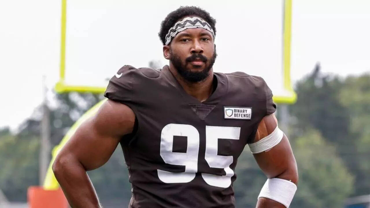 Myles Garrett net worth in 2025: Inside the record-breaking contract ...