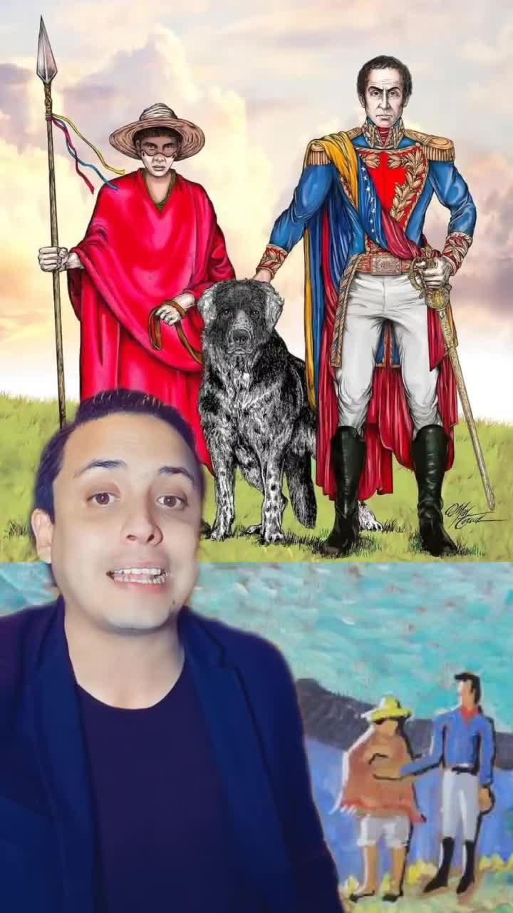 Bolívar, Nevado y Tinjacá #historia #venezuela #simonbolivar #animal