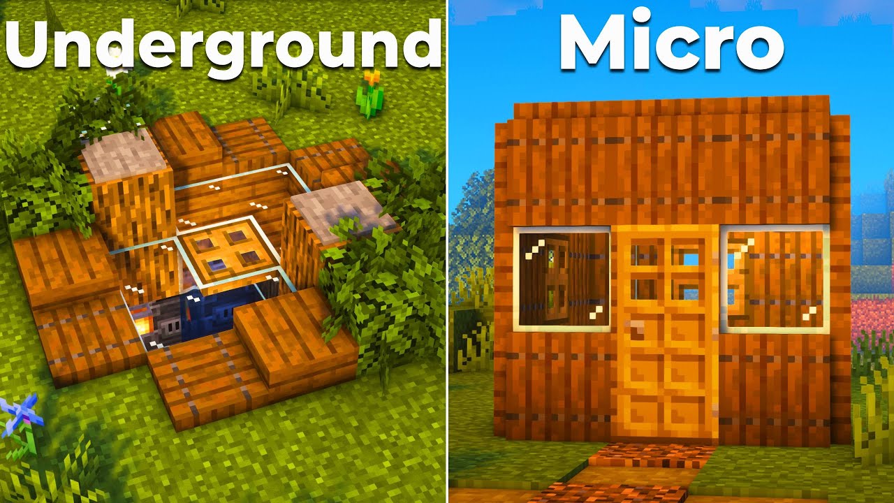 Starter Base Ideas for Survival Minecraft