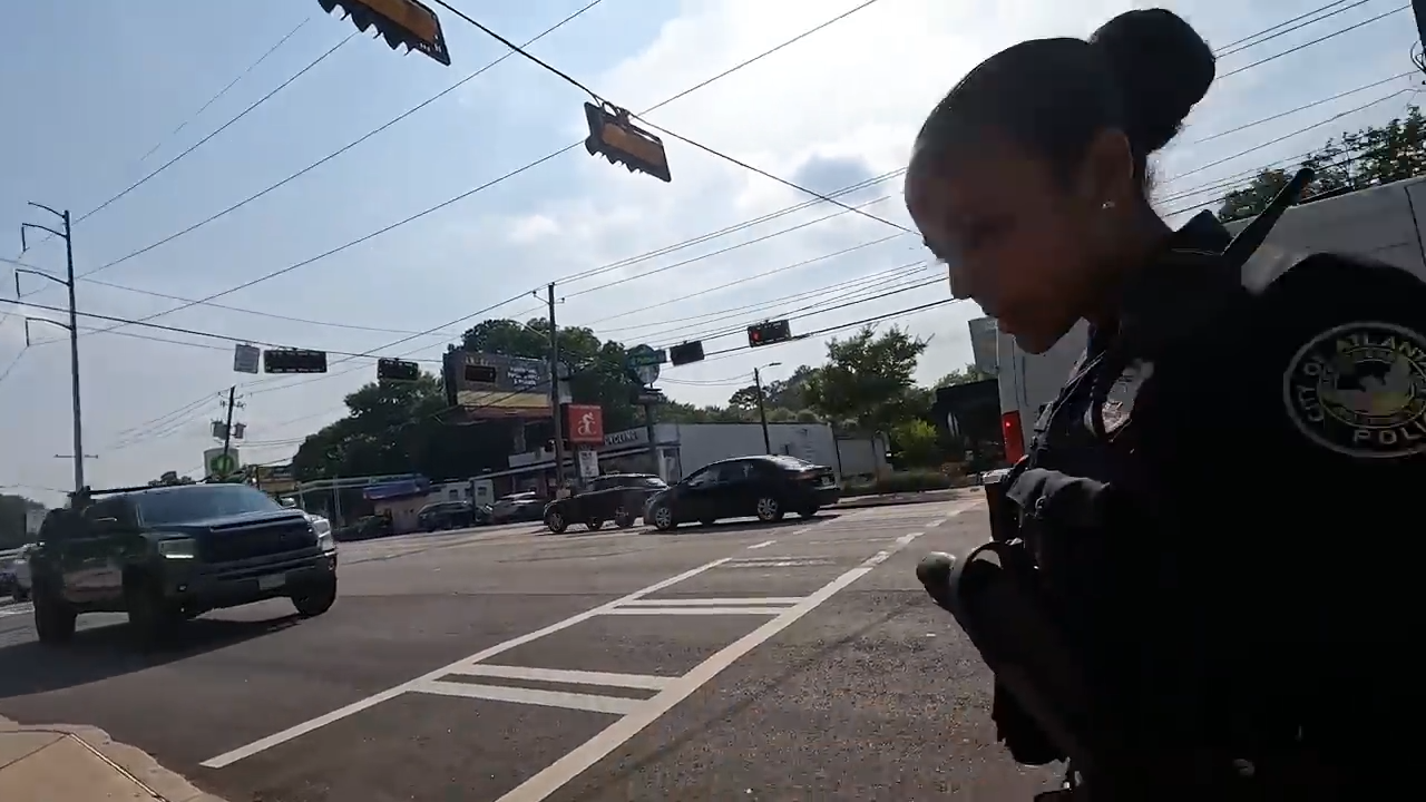 He Wrecked His Car… Then Took Off Running