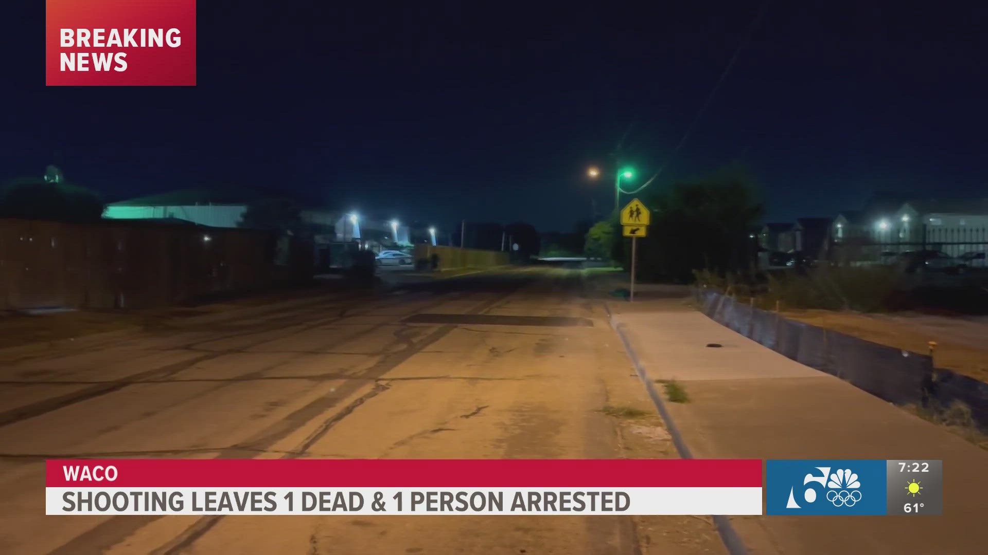 Shooting in Waco leaves one dead, suspect in custody