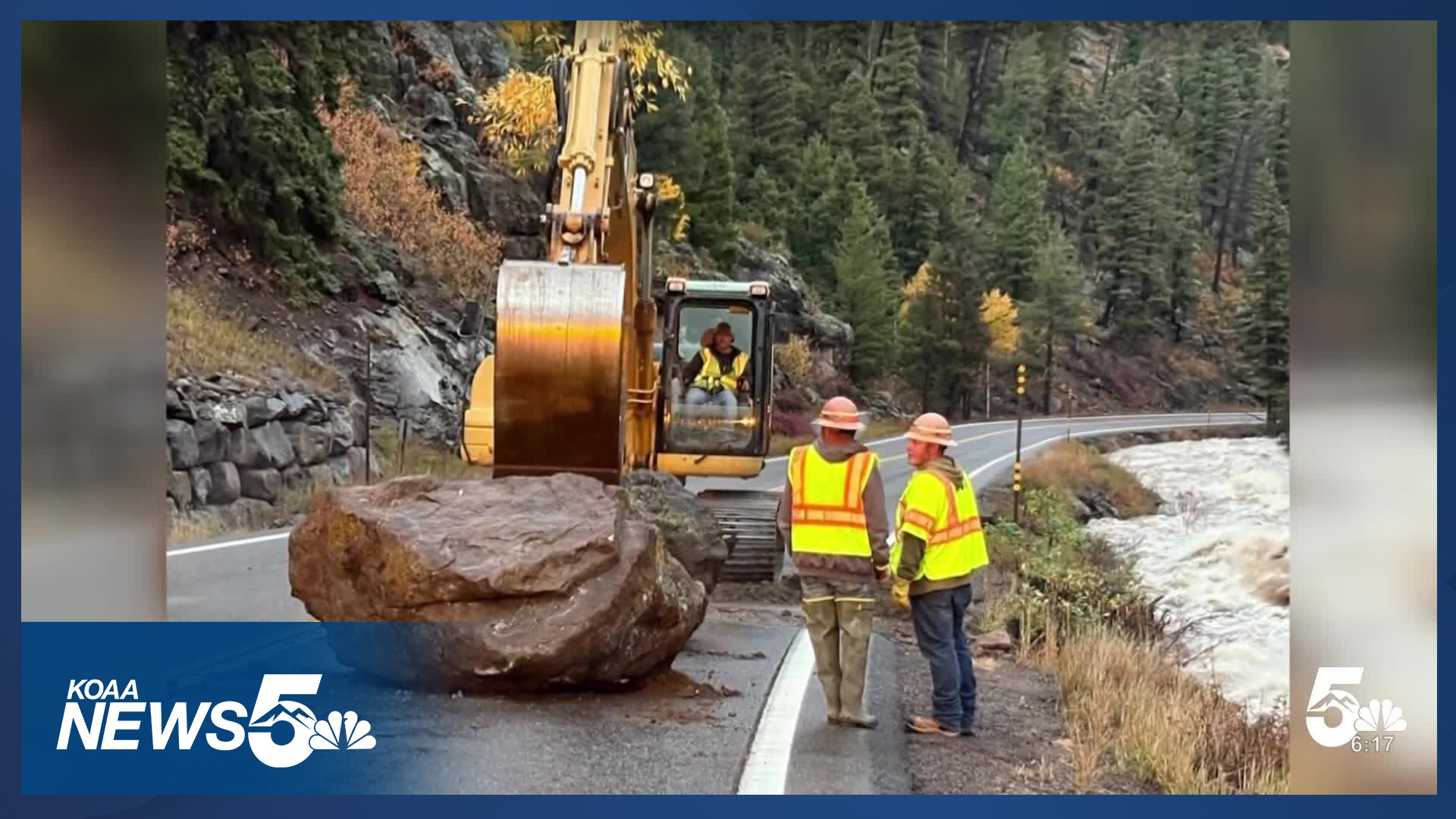 Colorado Highway Looks Like a Creek After Devastating Floods Force Mass ...