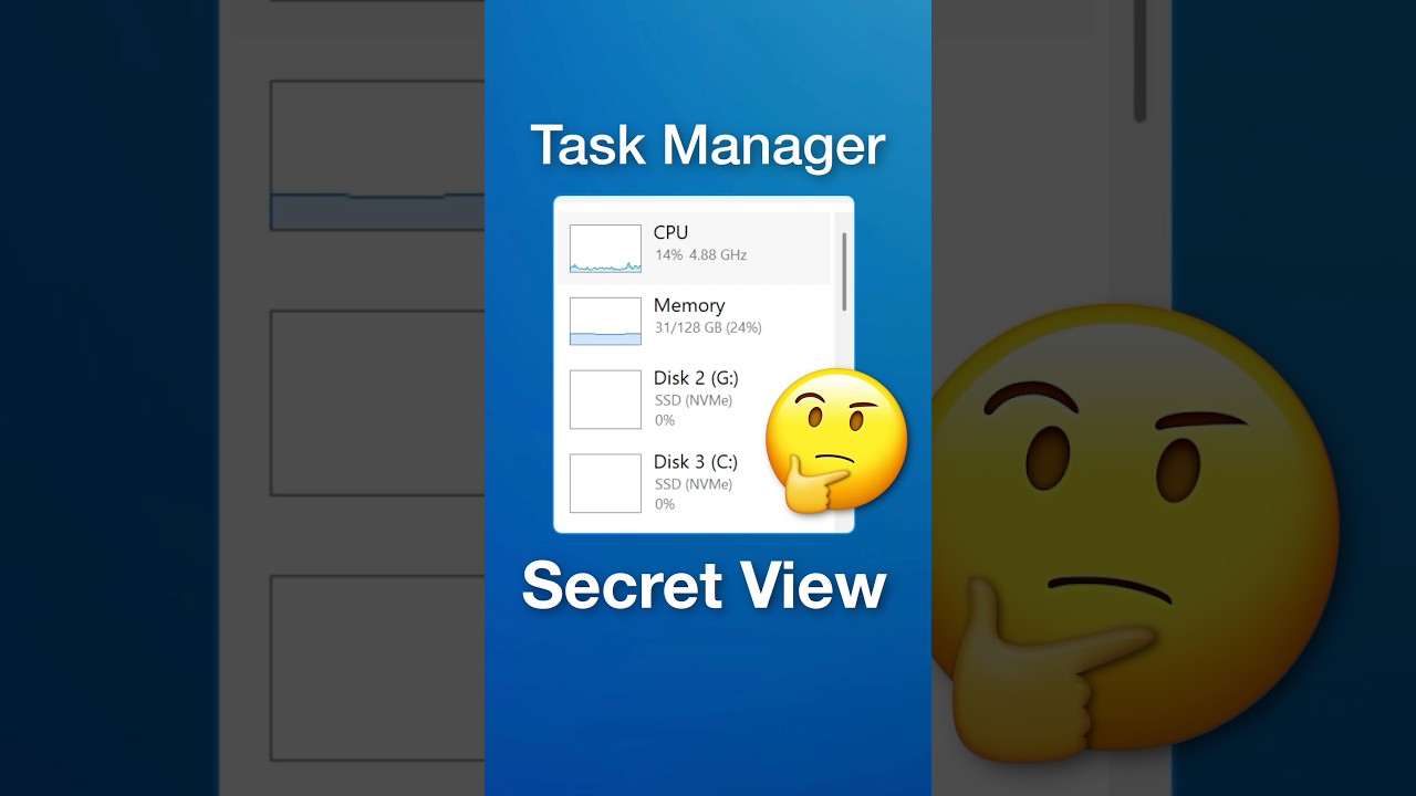 Task Manager’s Secret View Lets You See Everything