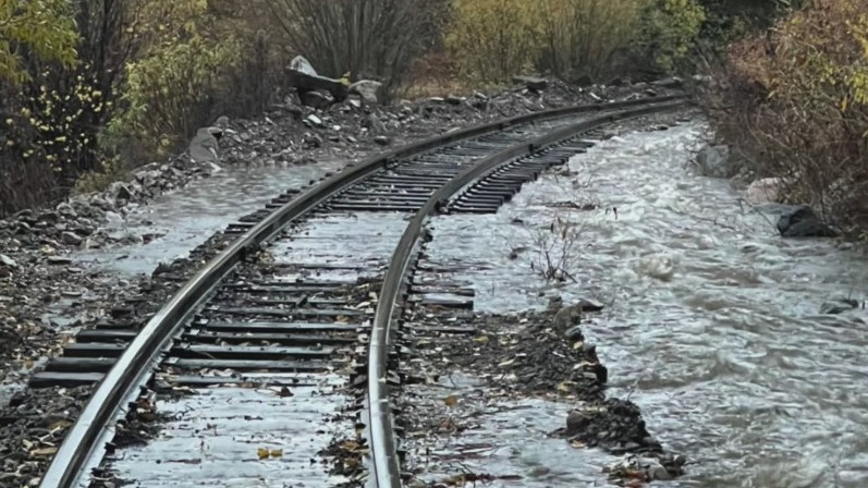 Flooding in southwest Colorado impacts Durango & Silverton Narrow Gauge ...